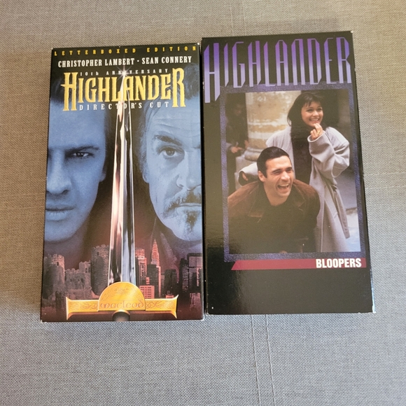 For The Republic | Media | Highlander Th Anniversary Directors Cut Vhs ...